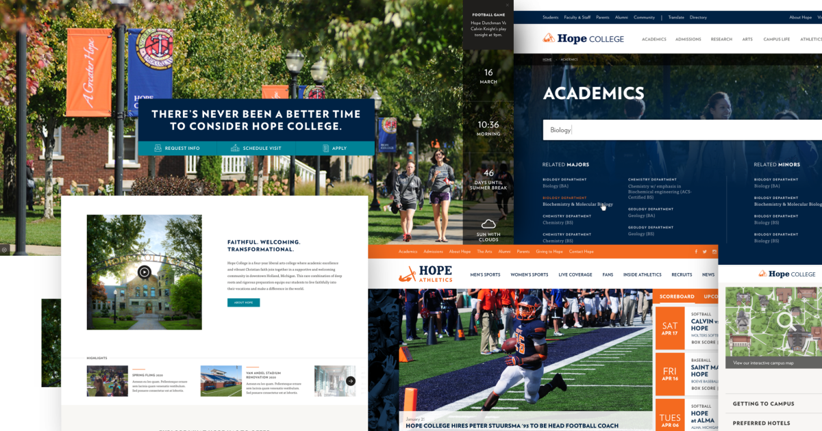 Mighty | Redesigning a college website to wrangle a decade of…